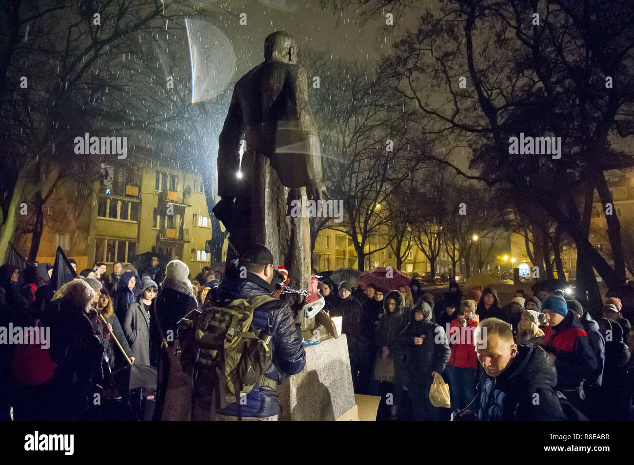 Statue of henryk jankowski hi-res stock photography and images - Alamy