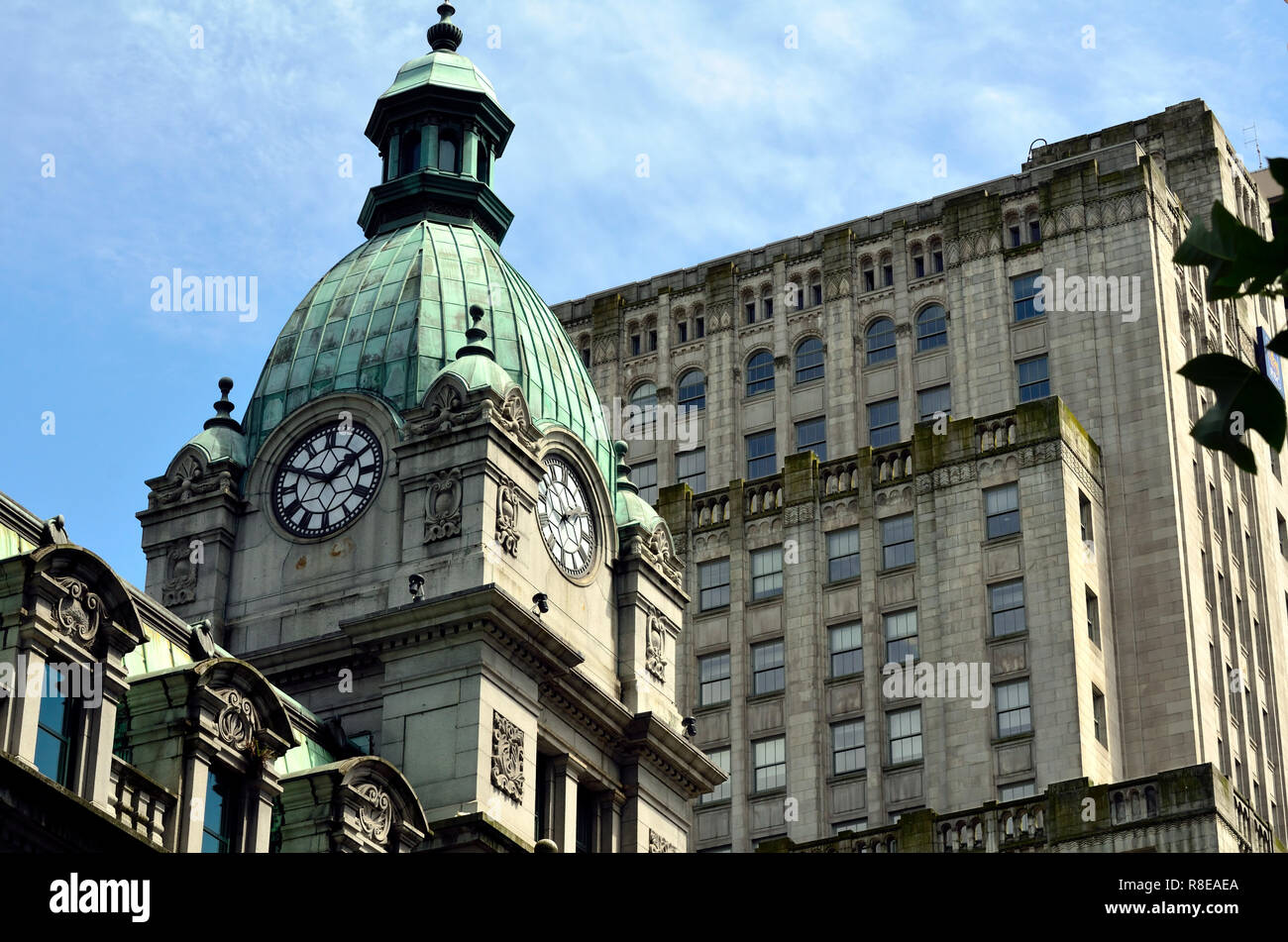 Sinclair Centre and Royal Bank Tower, Vancouver Stock Photo - Alamy