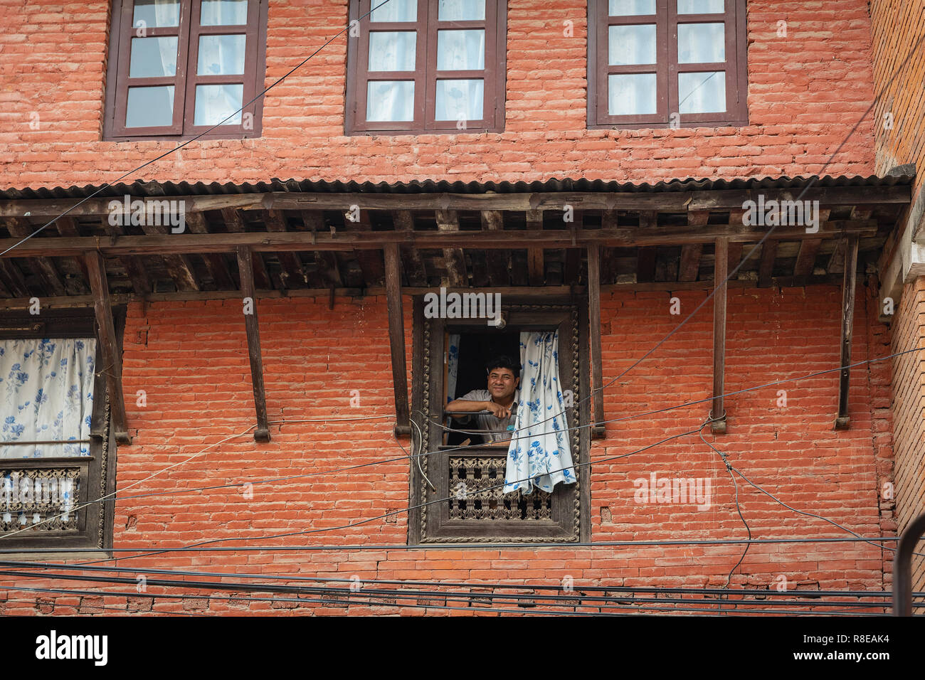 Nepali window hi-res stock photography and images - Alamy