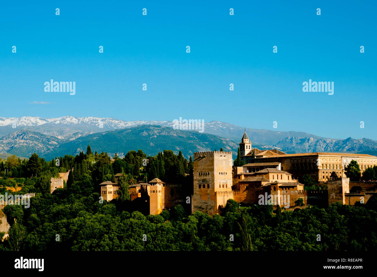 The Alhambra - Granada - Spain Stock Photo - Alamy