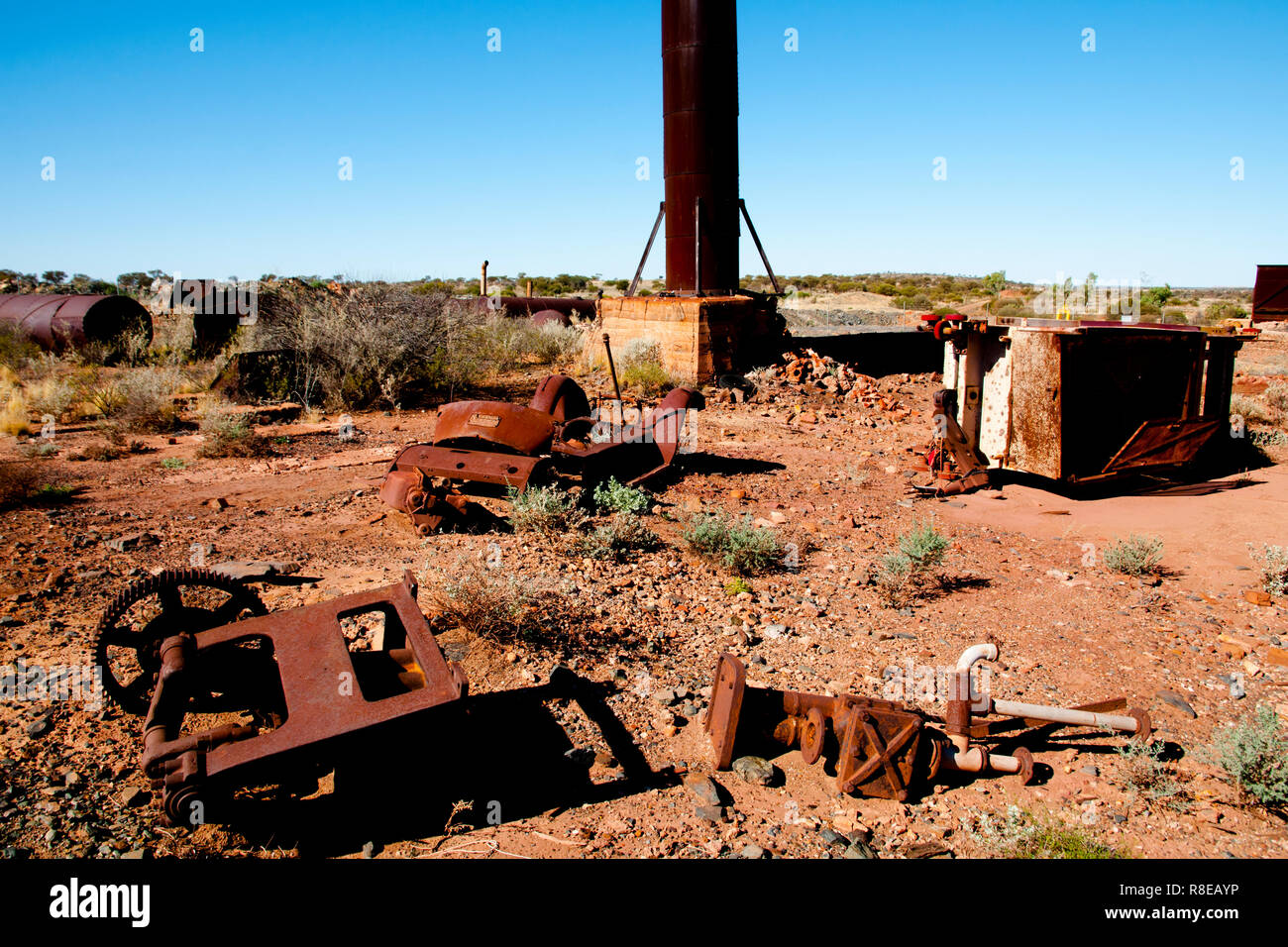 Historic 19th Century Mining Mill Stock Photo - Alamy