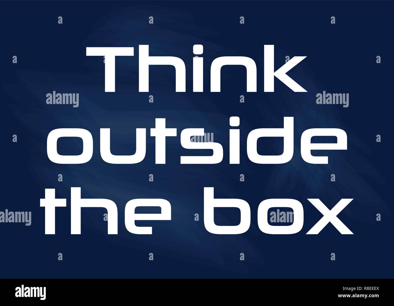 Think Outside The Box Quote Phrase Vector Illustration Stock Vector think-outside-the-box-quote-phrase-vector-illustration-stock-vector