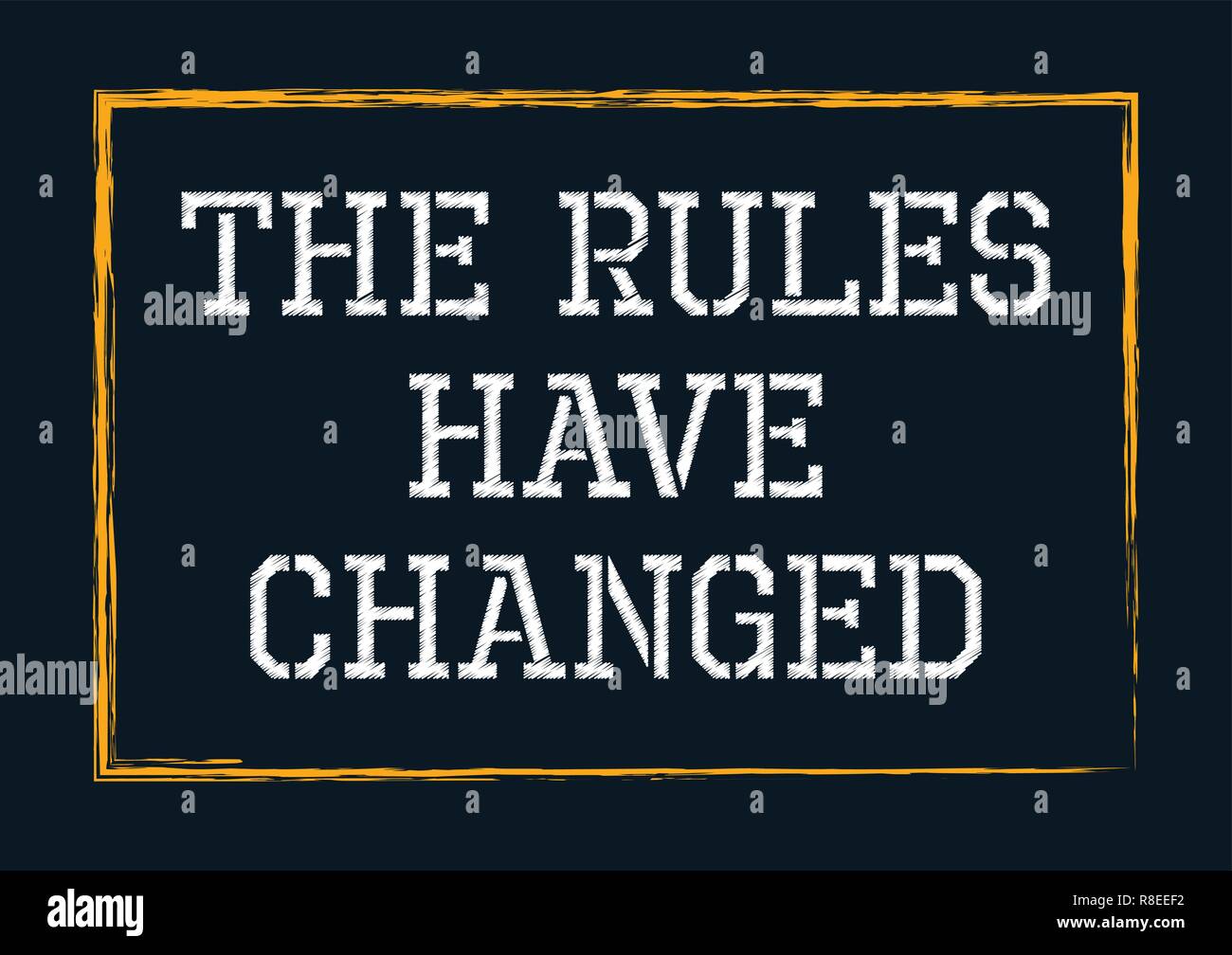 Rules have changed Stock Vector Images - Alamy
