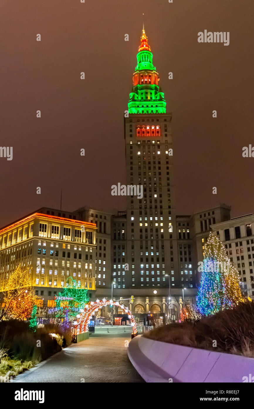 Cleveland ohio winter hi-res stock photography and images - Alamy