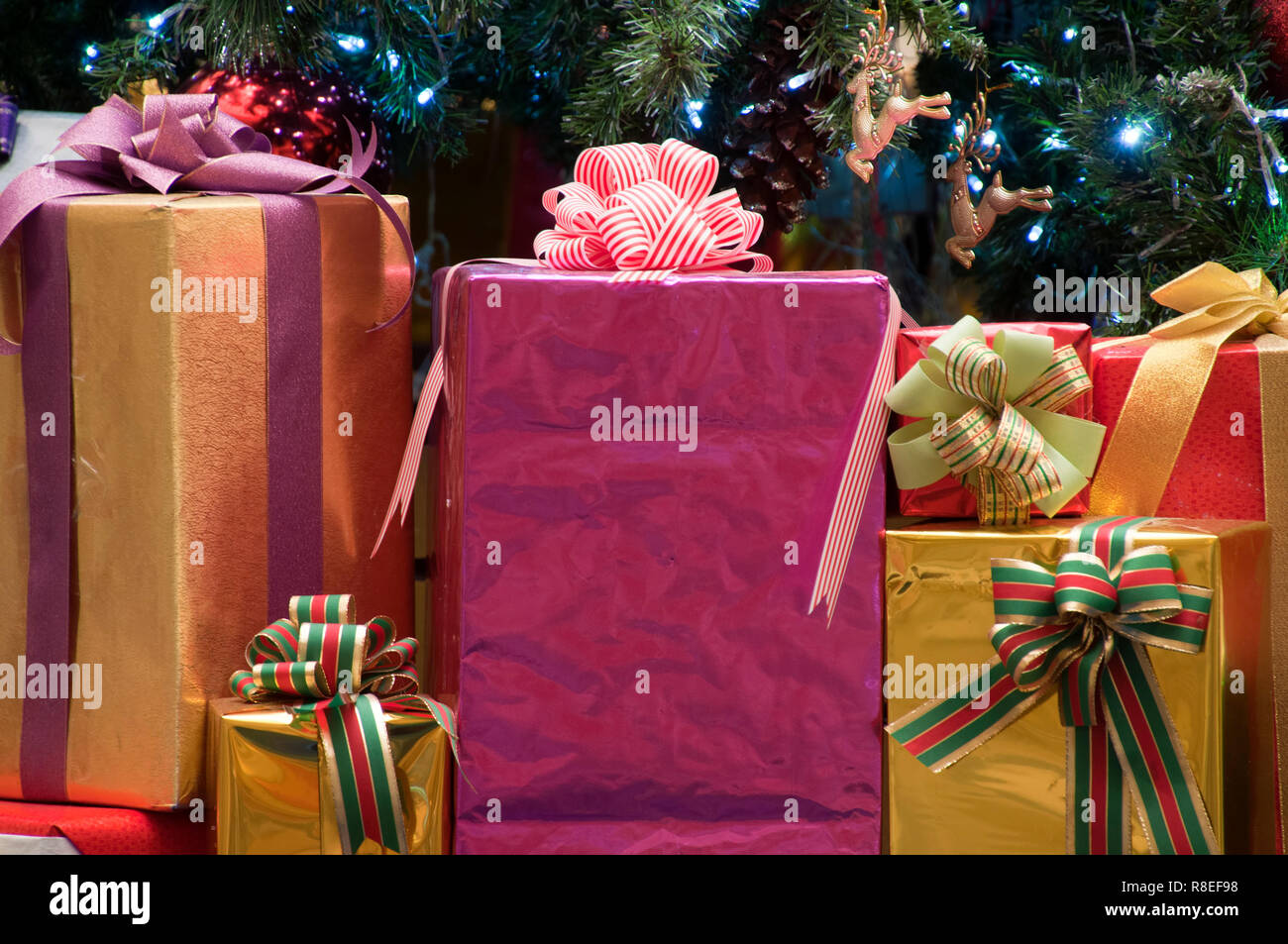 Brightly wrapped hi-res stock photography and images - Alamy