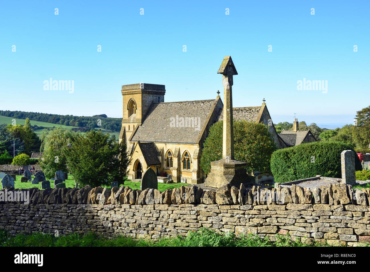 Church of St.Barnabas, Snowshill, Gloucestershire, England, United ...