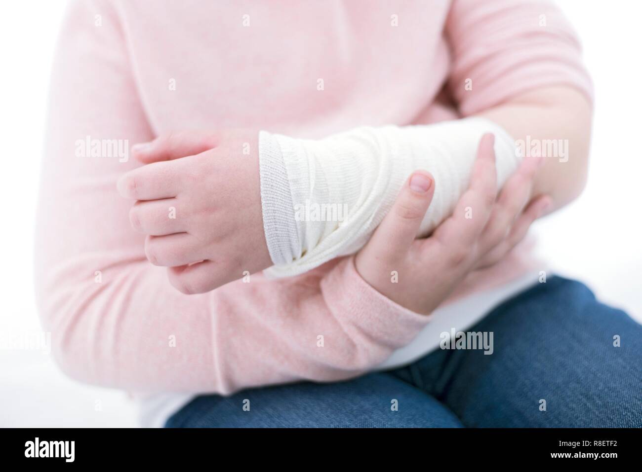 Bandaged arm hi-res stock photography and images - Alamy