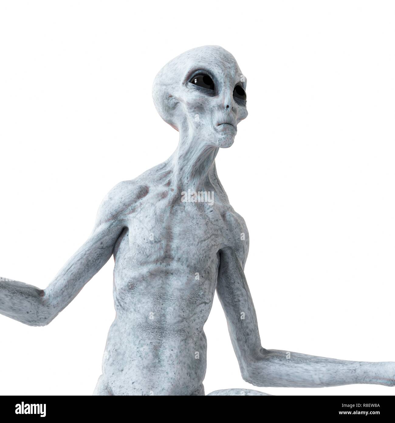 Humanoid alien hi-res stock photography and images - Alamy