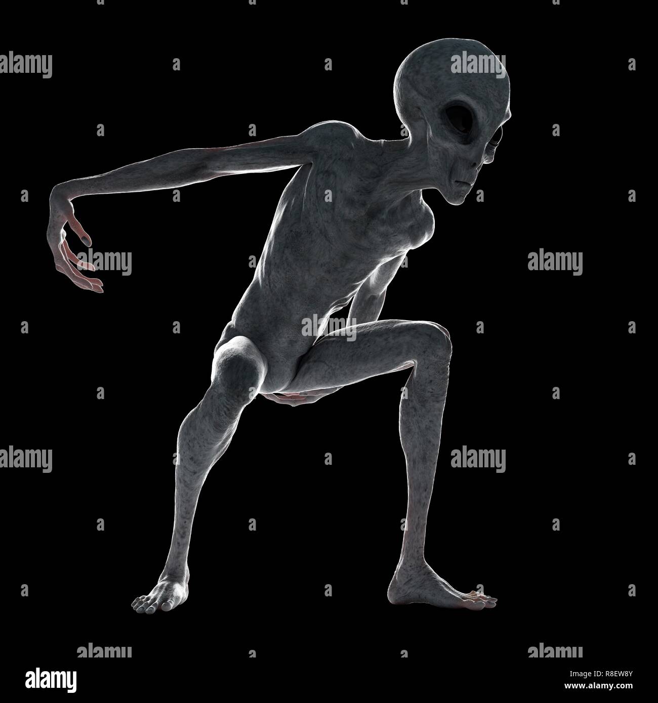 Angry alien hi-res stock photography and images - Alamy
