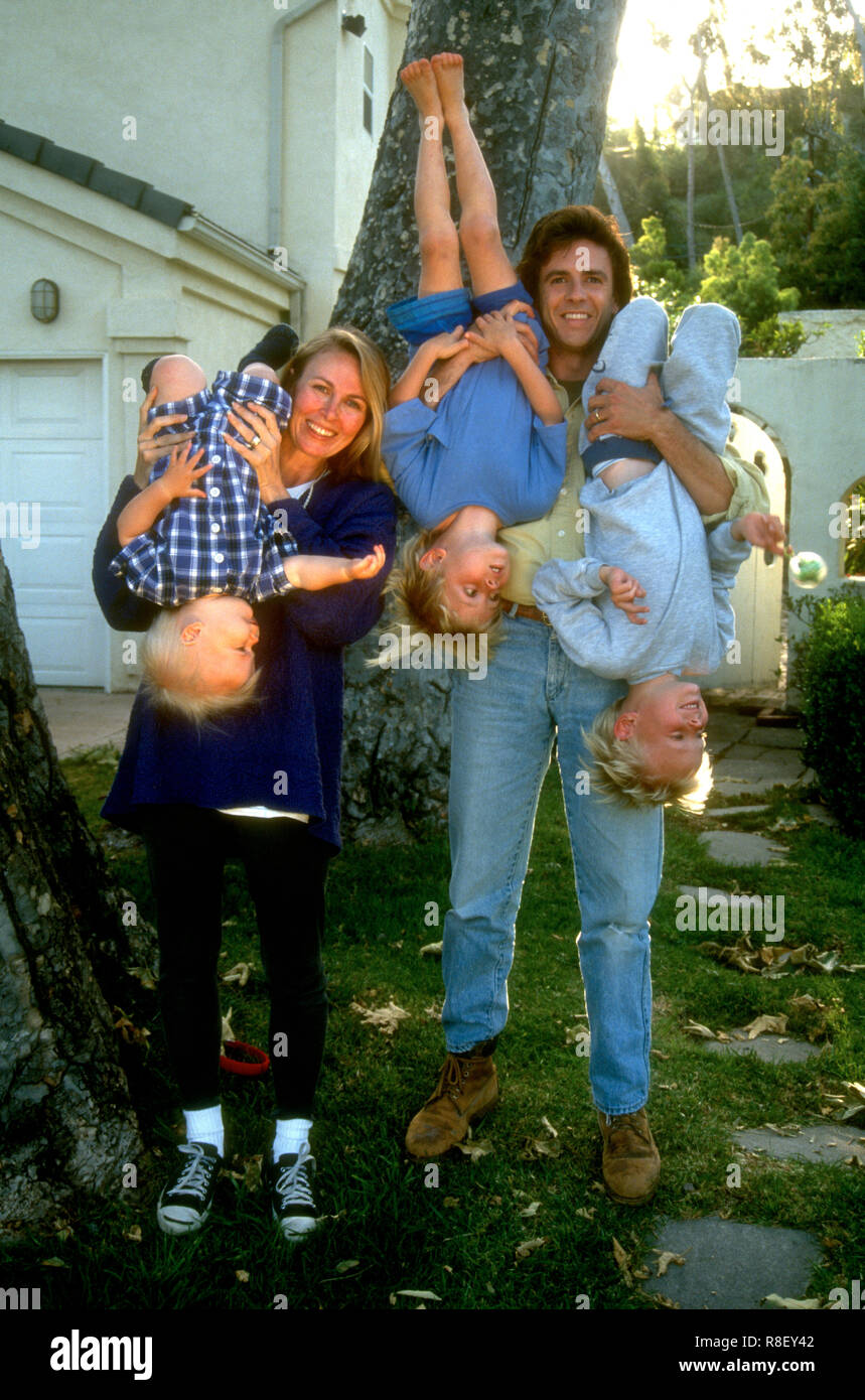 LOS ANGELES, CA - APRIL 23: (EXCLUSIVE) Actor Scott Valentine, wife Kym ...
