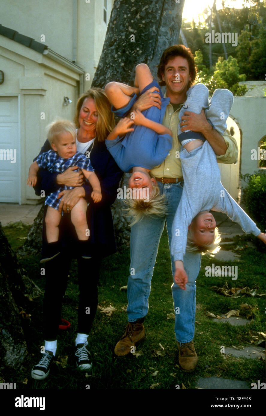 LOS ANGELES, CA - APRIL 23: (EXCLUSIVE) Actor Scott Valentine, wife Kym ...