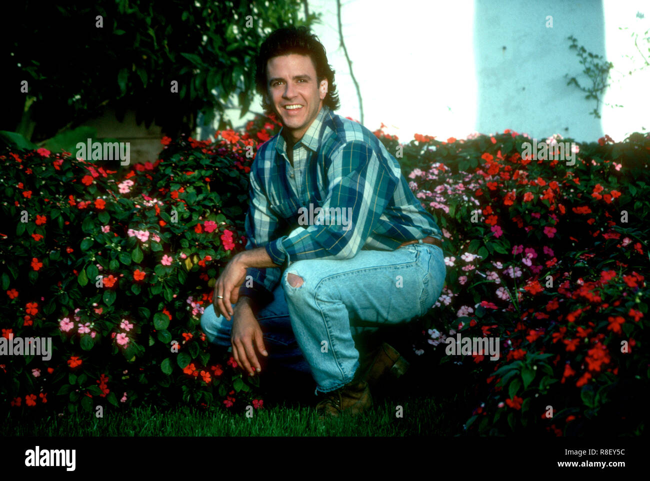 LOS ANGELES, CA - APRIL 23: (EXCLUSIVE) Actor Scott Valentine poses at ...