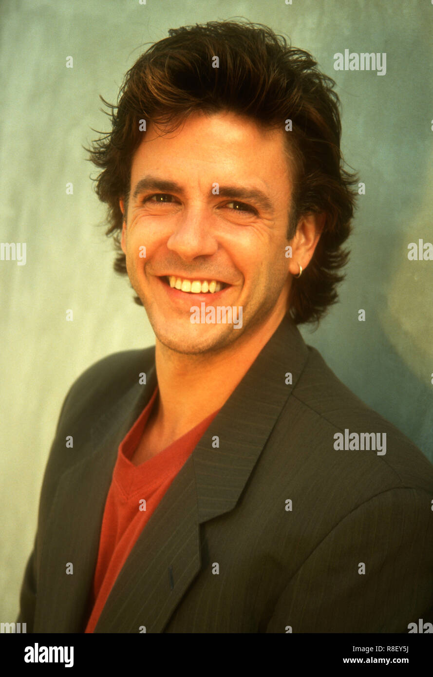 LOS ANGELES, CA - APRIL 23: (EXCLUSIVE) Actor Scott Valentine poses at ...