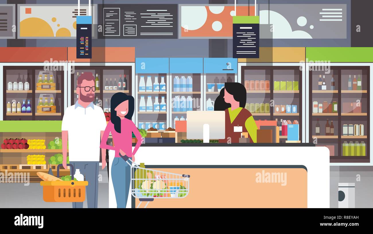 Food retailer retail Stock Vector Images - Alamy