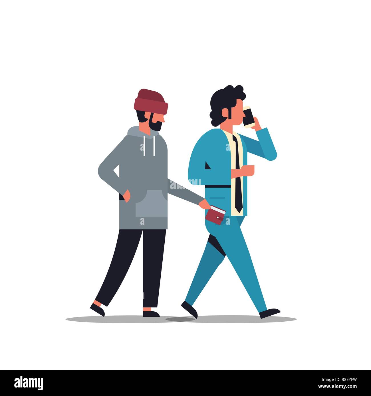 Danger pickpocketing Stock Vector Images - Alamy