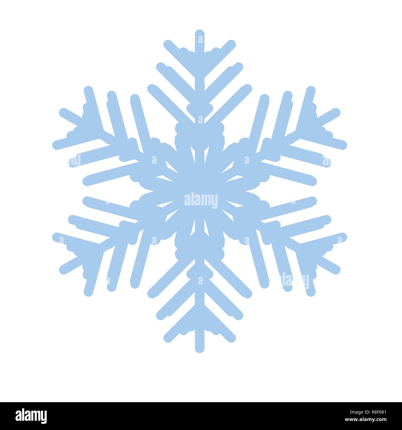 Snowflake icon christmas new Stock Vector Images - Alamy