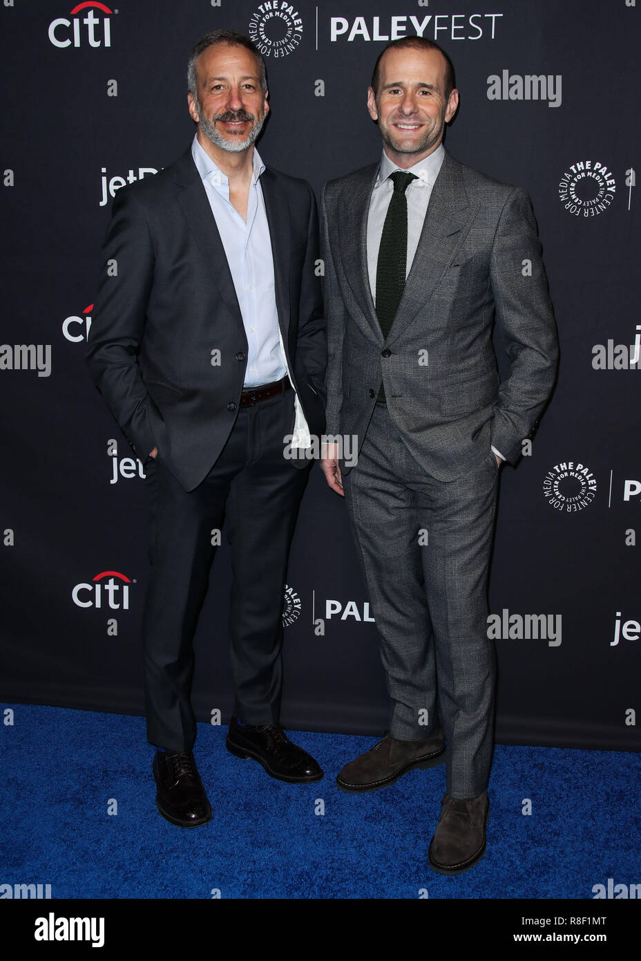 HOLLYWOOD, LOS ANGELES, CA, USA - MARCH 17: David Kohan, Max Mutchnick ...