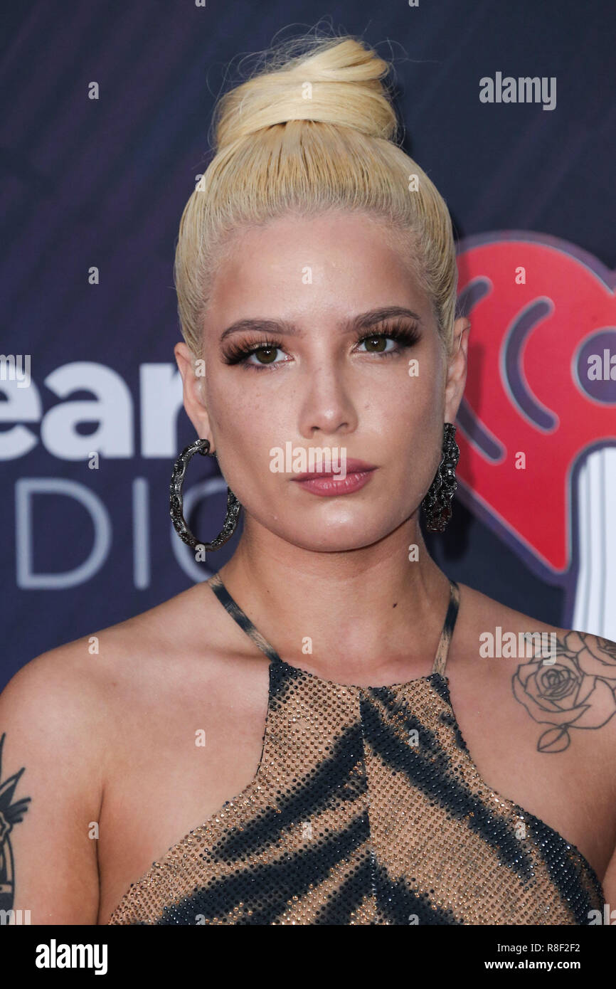 Ashley nicolette frangipane halsey attends hi-res stock photography and ...