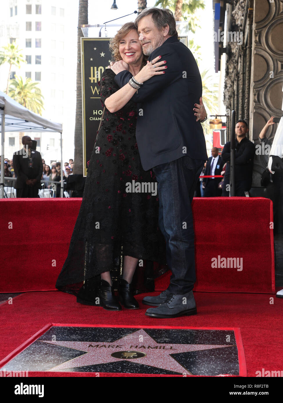 HOLLYWOOD, CA - MARCH 08: Marilou York, Mark Hamill at the Mark Hamill ...