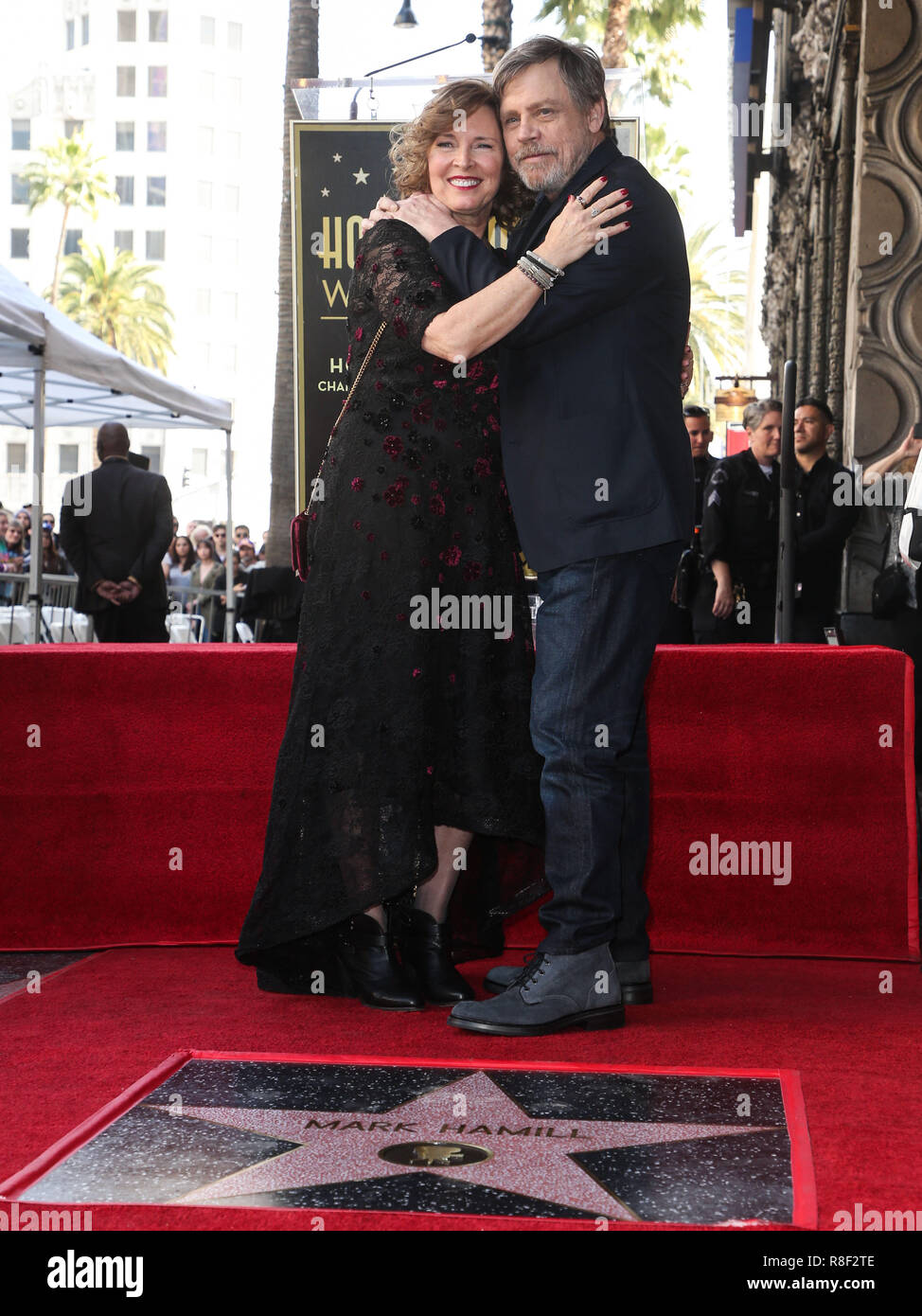 HOLLYWOOD, CA - MARCH 08: Marilou York, Mark Hamill at the Mark Hamill ...