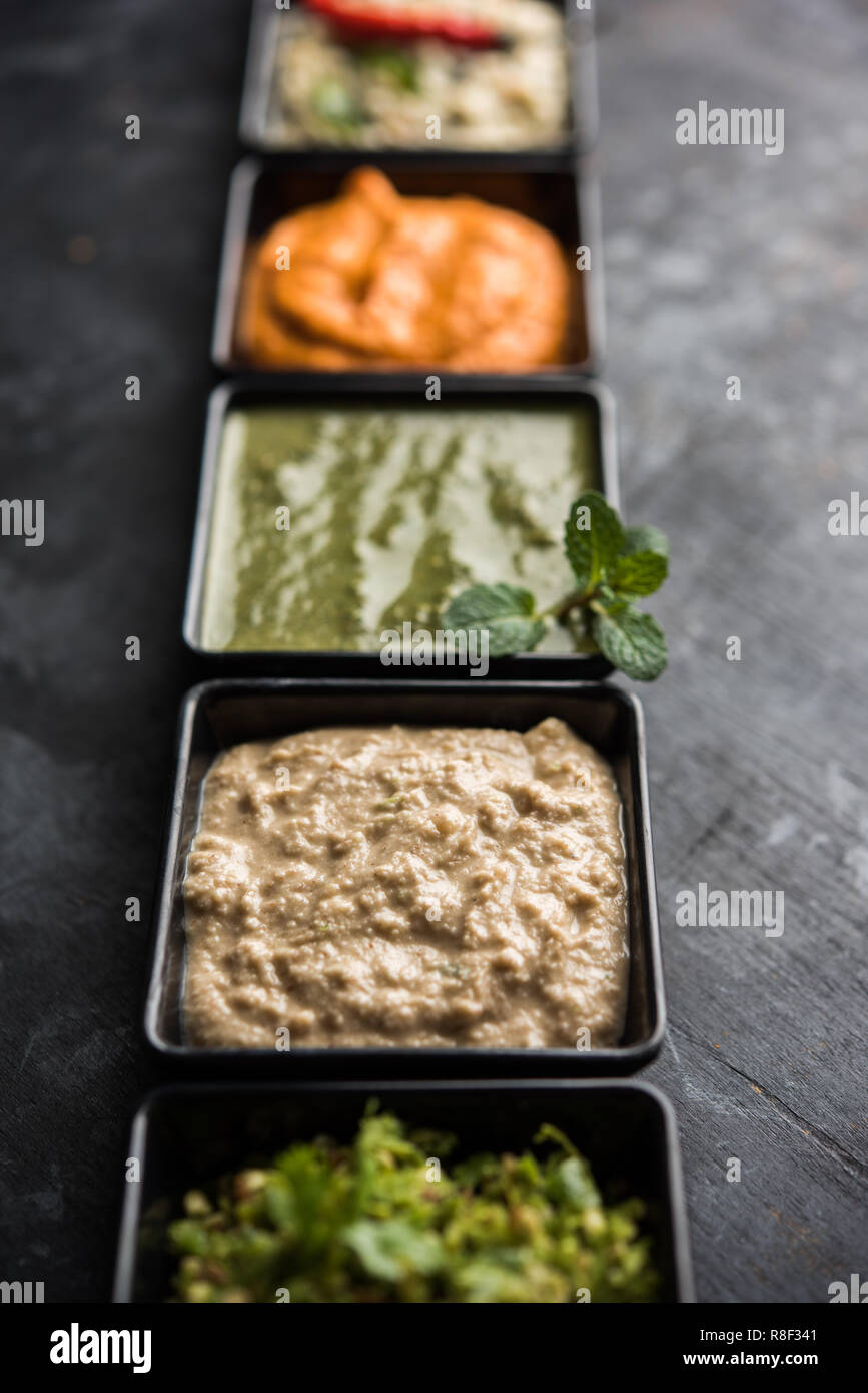 Chutneys isolated hi-res stock photography and images - Alamy