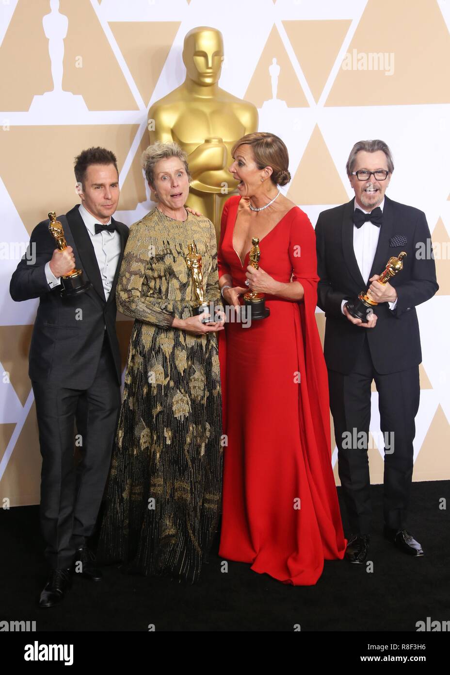 HOLLYWOOD, LOS ANGELES, CA, USA - MARCH 04: Sam Rockwell, Frances ...