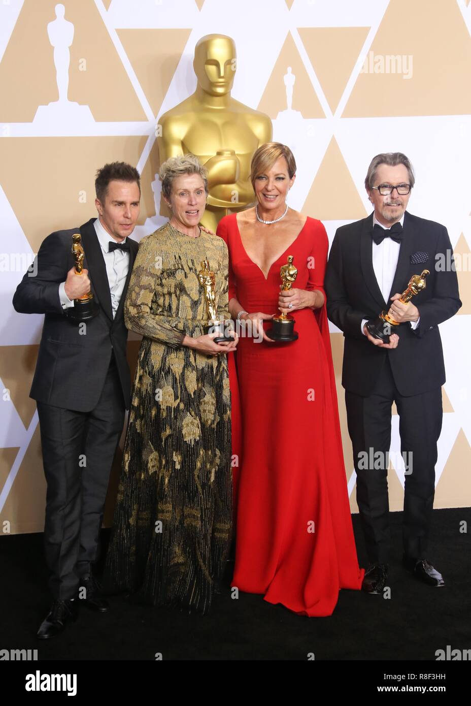 HOLLYWOOD, LOS ANGELES, CA, USA - MARCH 04: Sam Rockwell, Frances ...