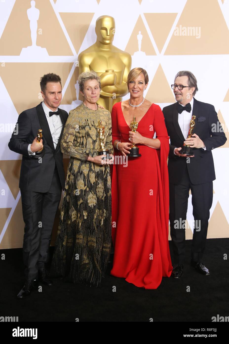 HOLLYWOOD, LOS ANGELES, CA, USA - MARCH 04: Sam Rockwell, Frances ...