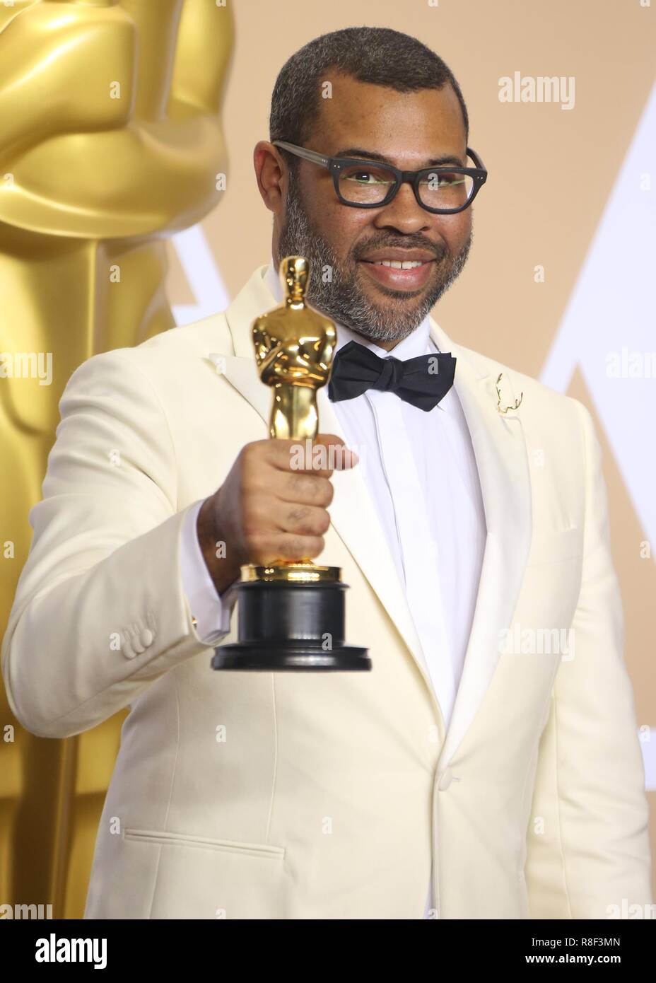 HOLLYWOOD, LOS ANGELES, CA, USA - MARCH 04: Jordan Peele in the press ...
