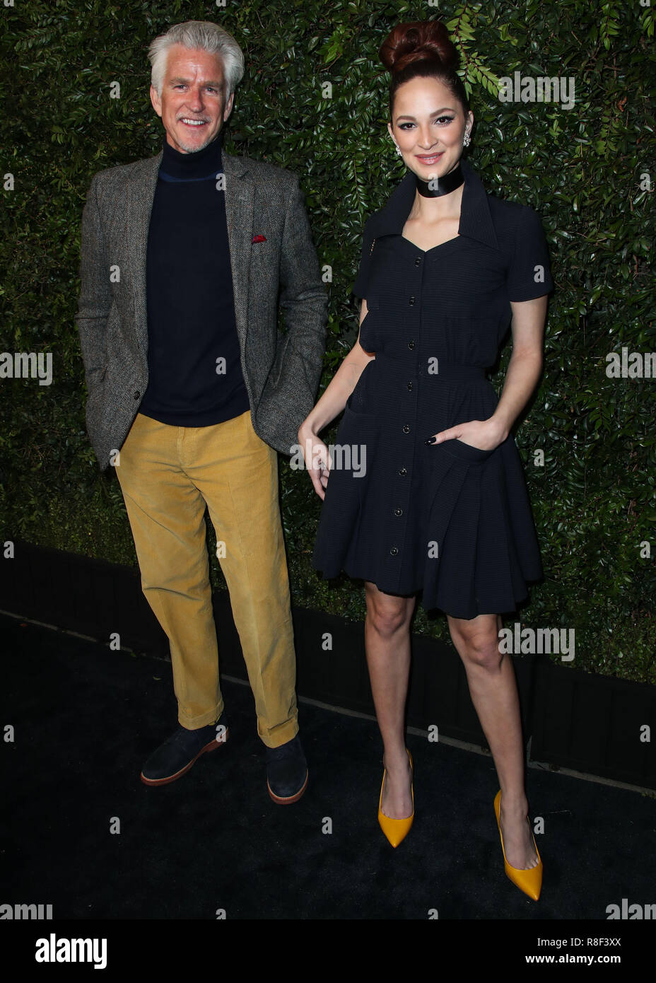 BEVERLY HILLS, LOS ANGELES, CA, USA - MARCH 03: Matthew Modine, Ruby ...