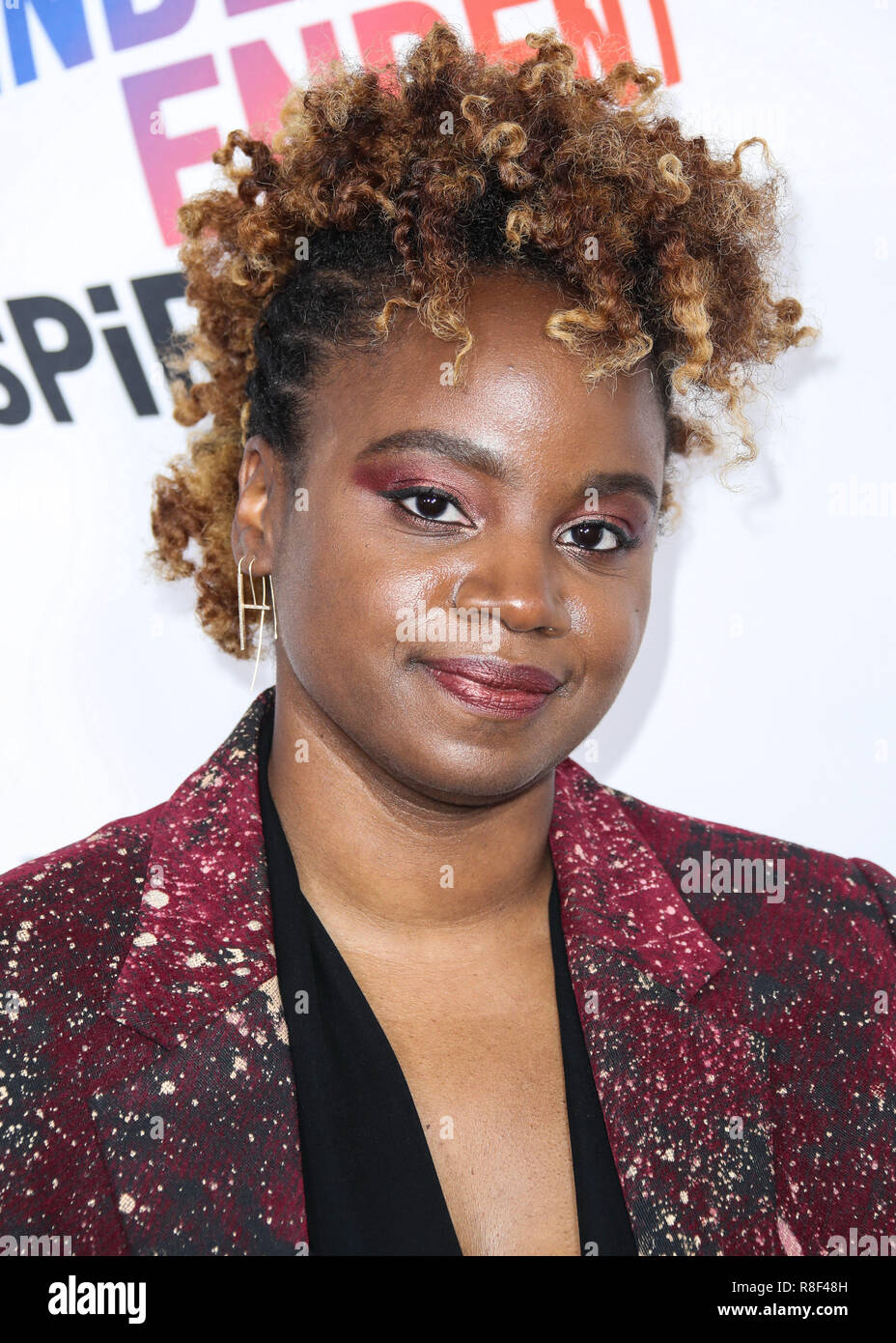 SANTA MONICA, LOS ANGELES, CA, USA - MARCH 03: Dee Rees in the press ...