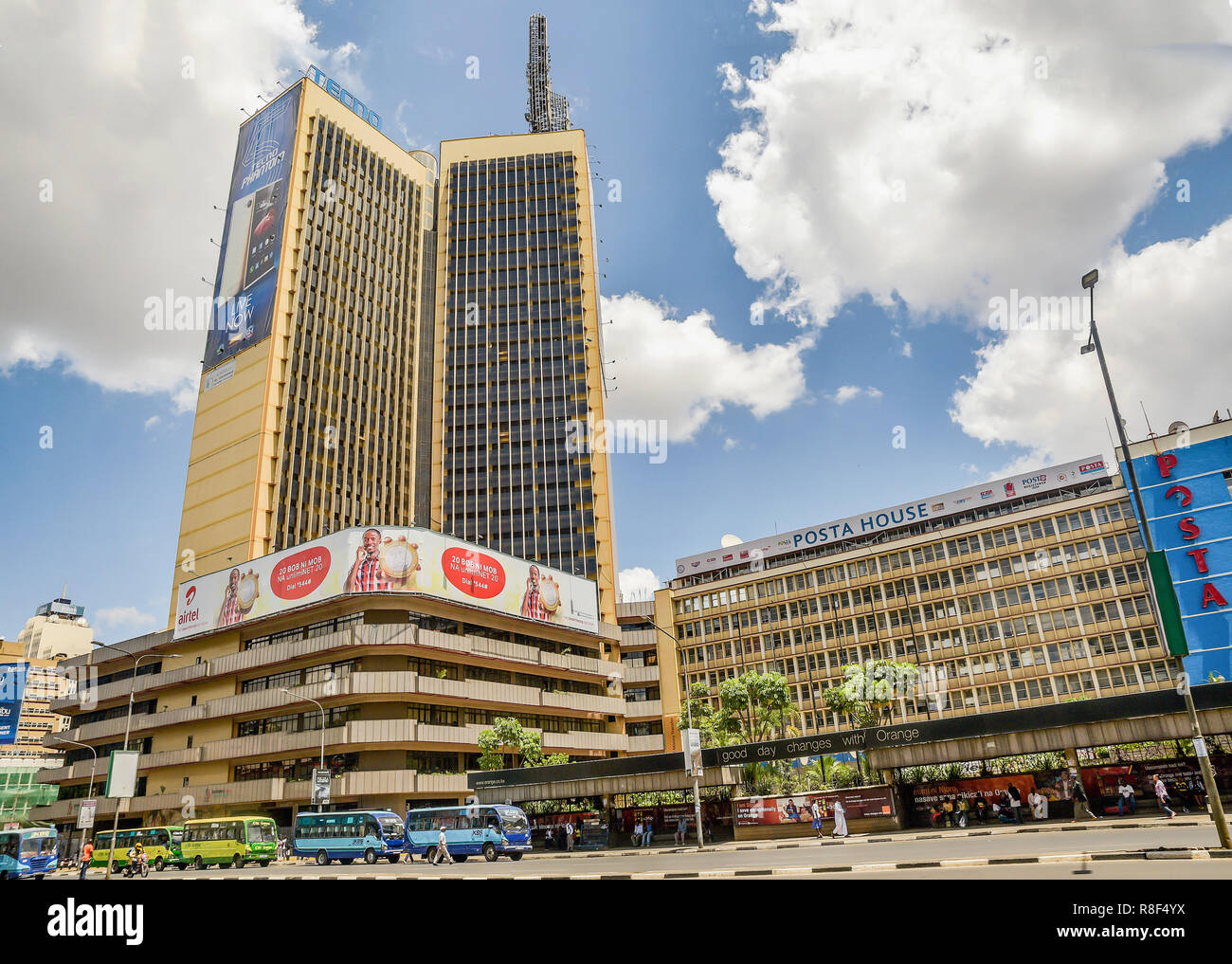 Nairobi street view hi-res stock photography and images - Alamy