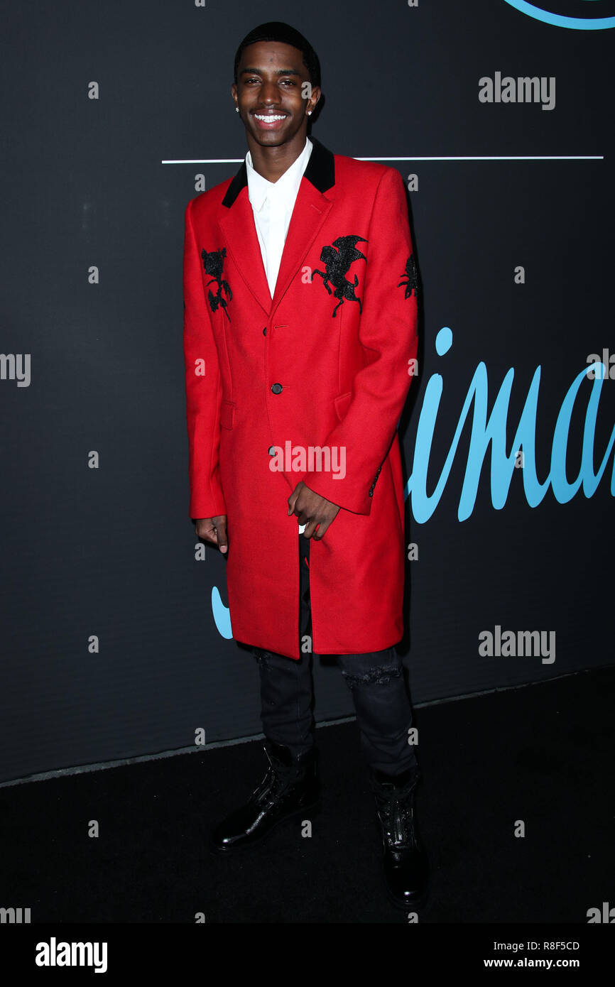 LOS ANGELES, CA, USA - FEBRUARY 17: Christian Combs at the 2018 GQ All ...