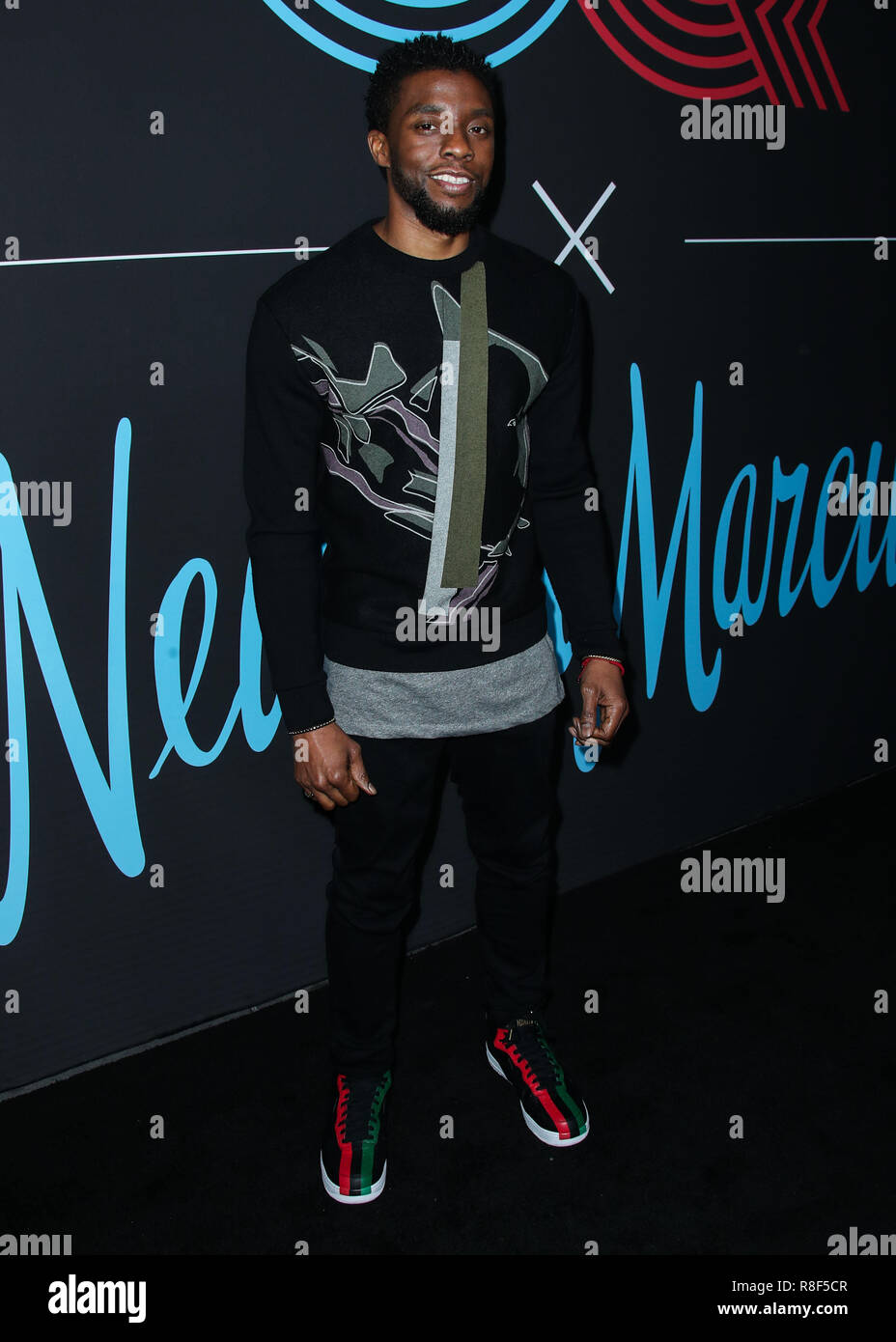 LOS ANGELES, CA, USA - FEBRUARY 17: Chadwick Boseman at the 2018 GQ All ...