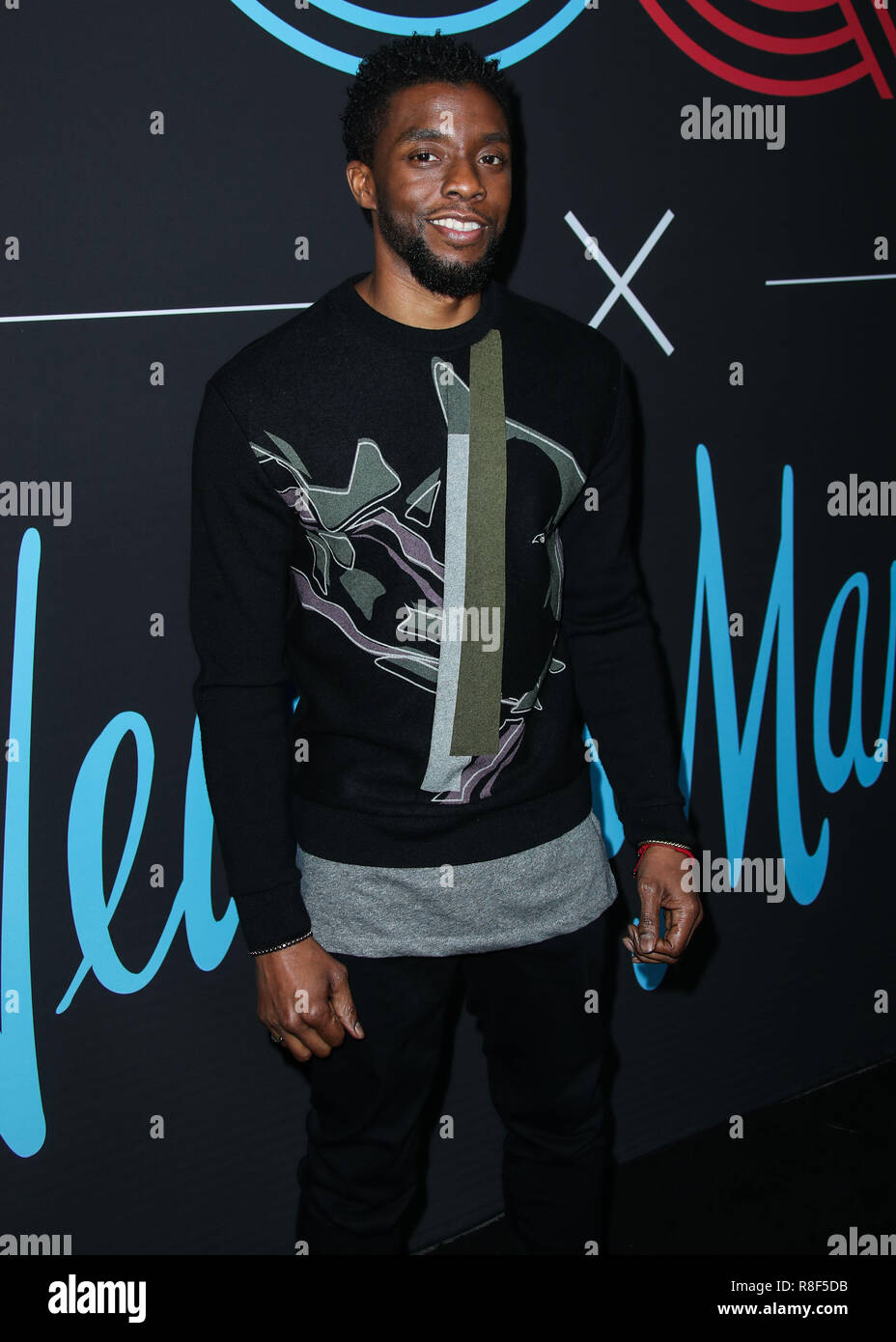 LOS ANGELES, CA, USA - FEBRUARY 17: Chadwick Boseman at the 2018 GQ All ...