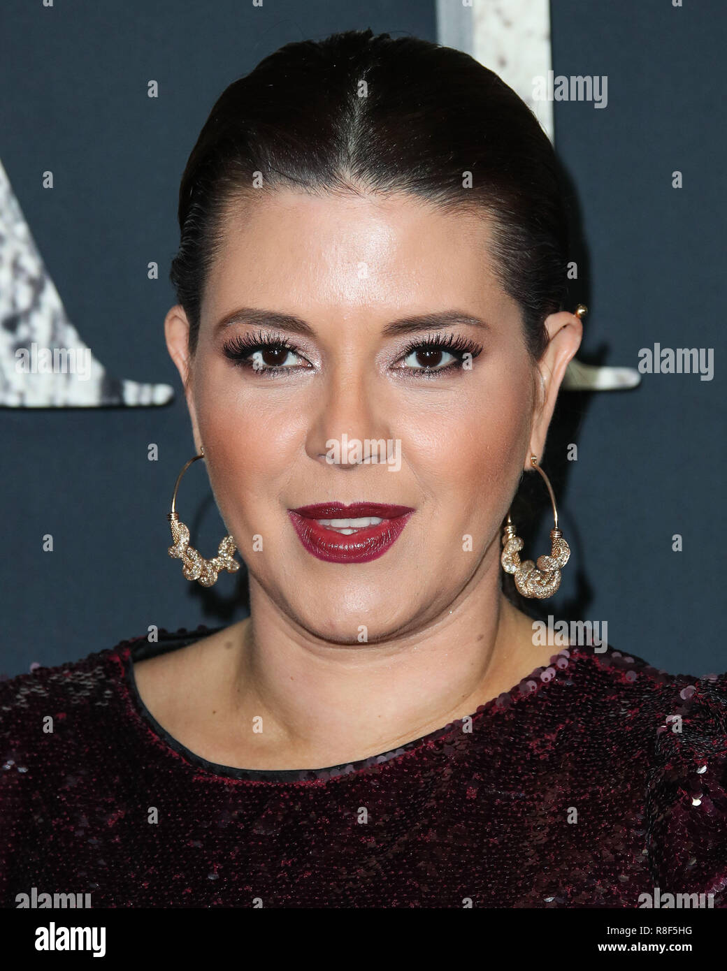 WESTWOOD, LOS ANGELES, CA, USA - FEBRUARY 13: Alicia Machado at the Los ...