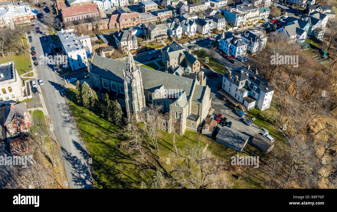 St Mary's Church / Holy Trinity, Hudson, Columbia County, NY, USA Stock ...