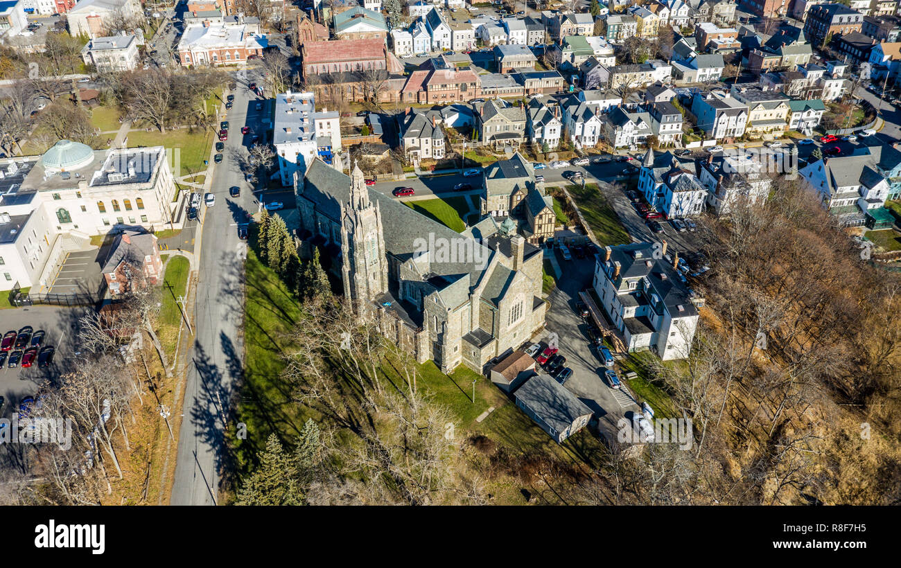 St Mary's Church / Holy Trinity, Hudson, Columbia County, NY, USA Stock ...