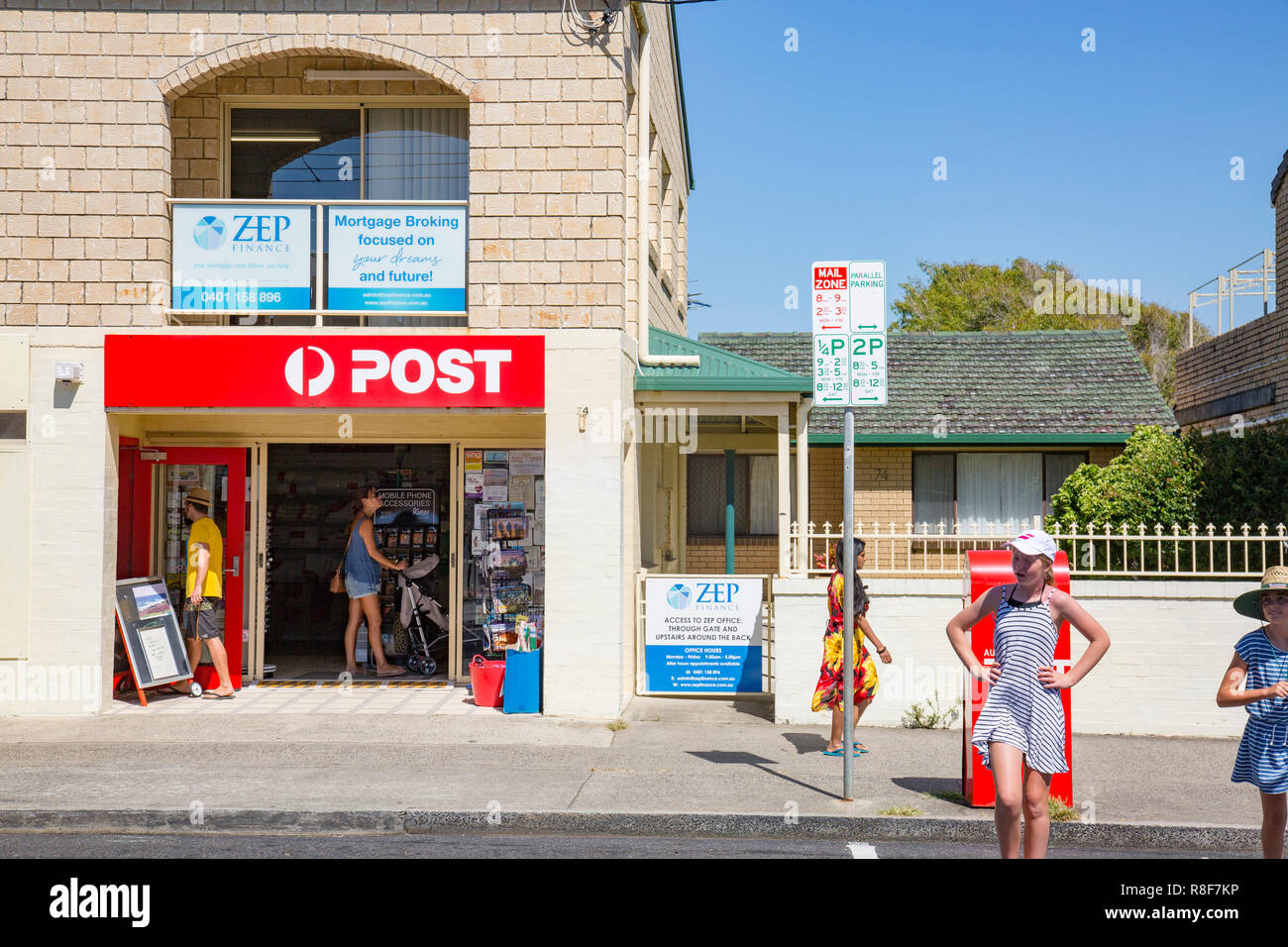 Australia Post Office in Lennox Head, northern New South Wales ...