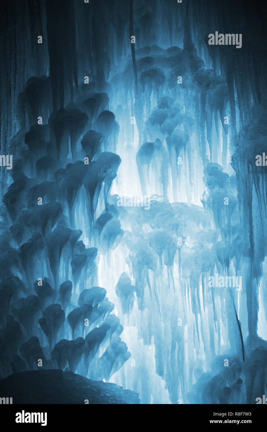 Climbing ice cave antarctica hi-res stock photography and images - Alamy