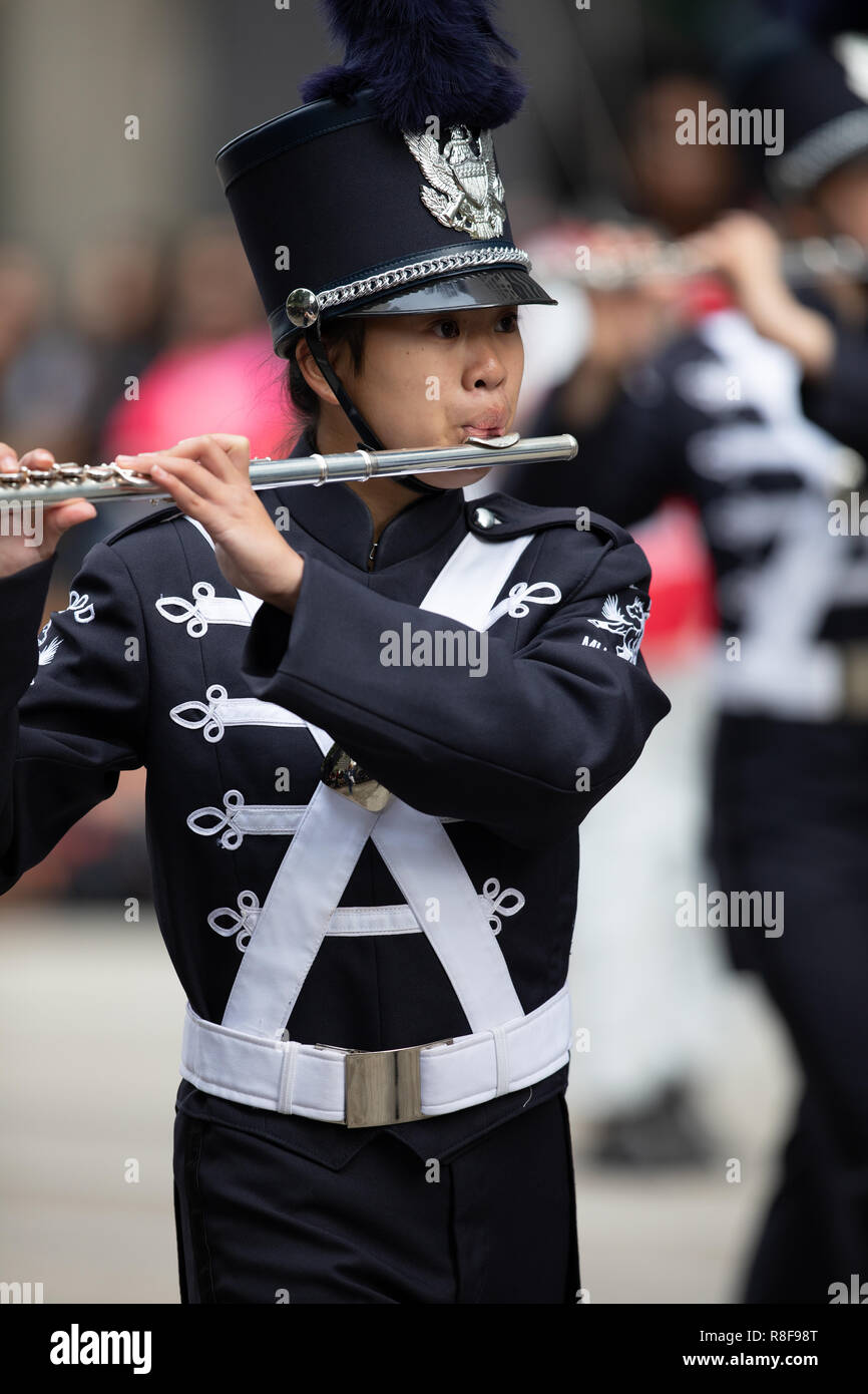 Mustang marching band hi-res stock photography and images - Alamy