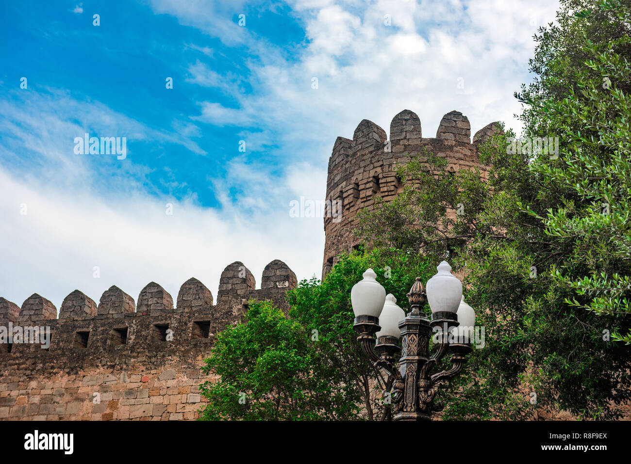 Ancient fortress wall Stock Photo - Alamy