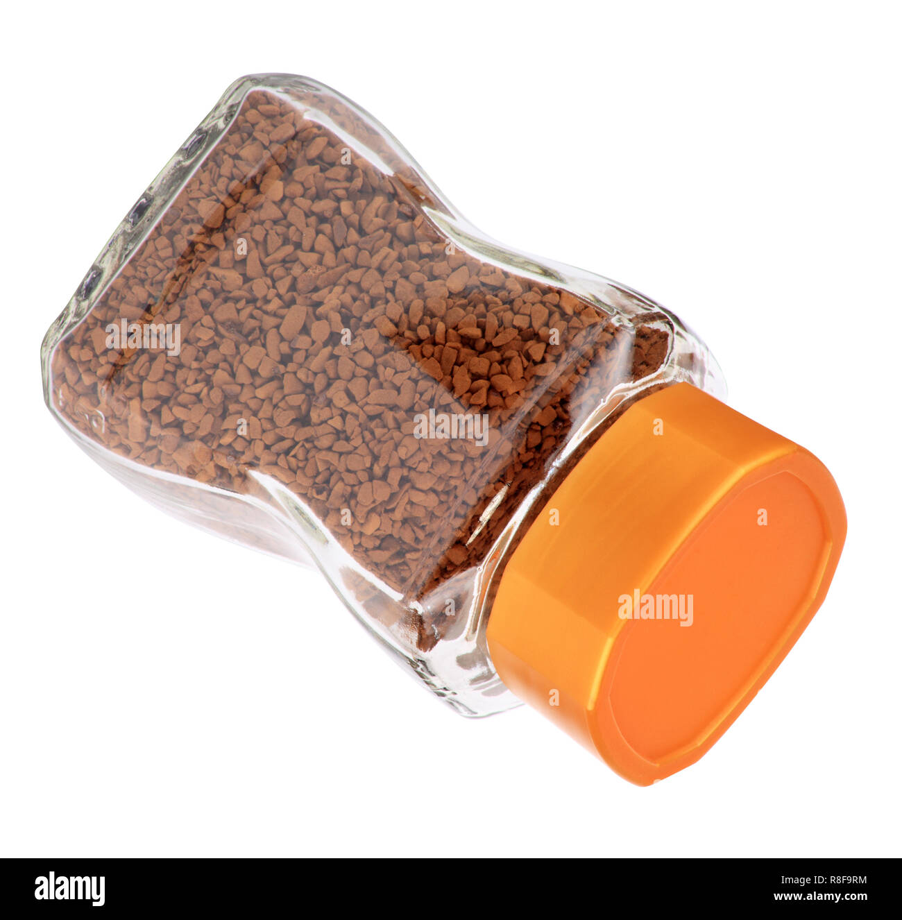 jar of instant coffee isolated Stock Photo - Alamy