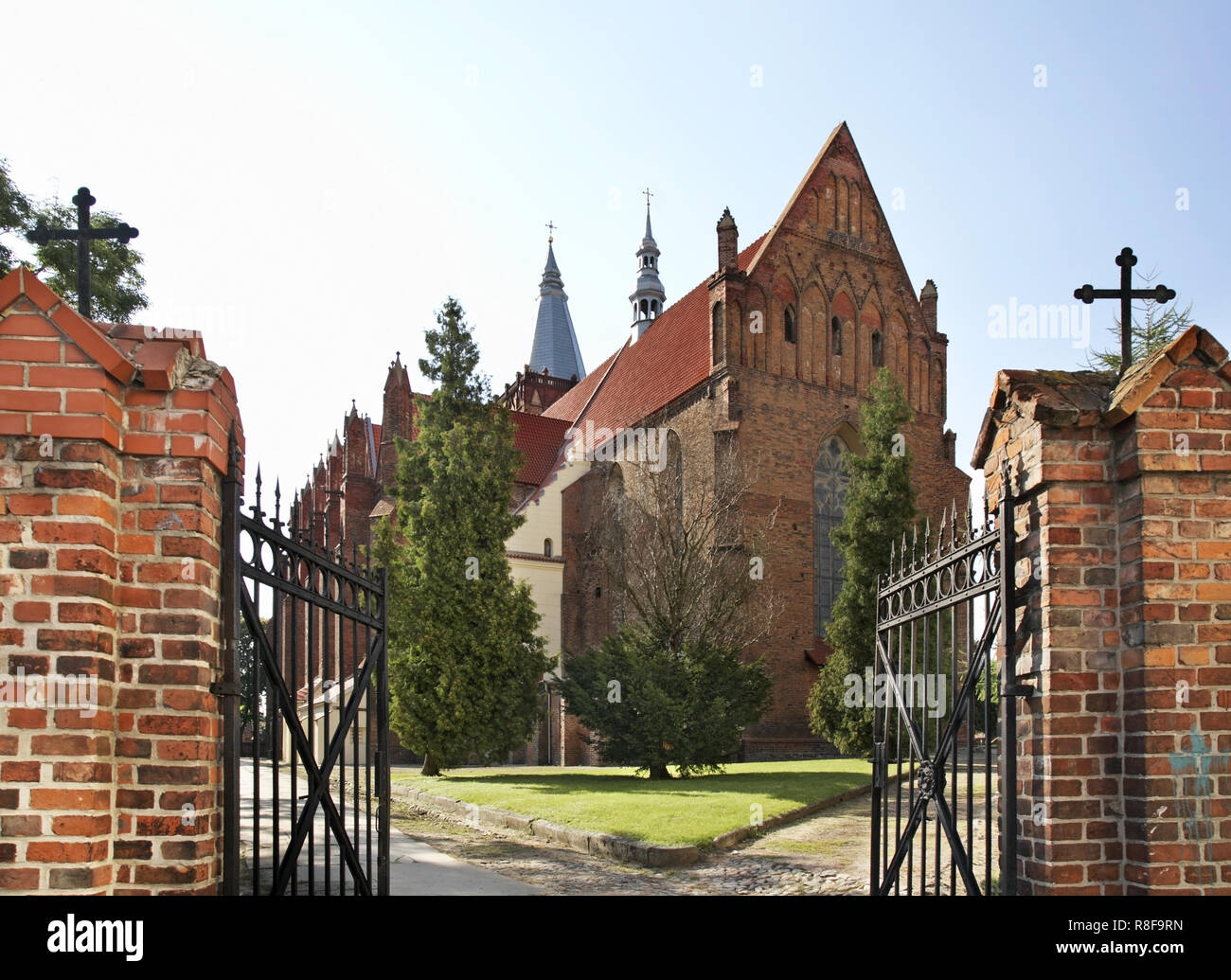 Church of Assumption of Virgin Mary in Chelmno. Poland Stock Photo - Alamy
