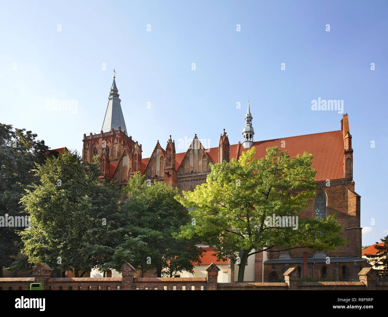Church of Assumption of Virgin Mary in Chelmno. Poland Stock Photo - Alamy