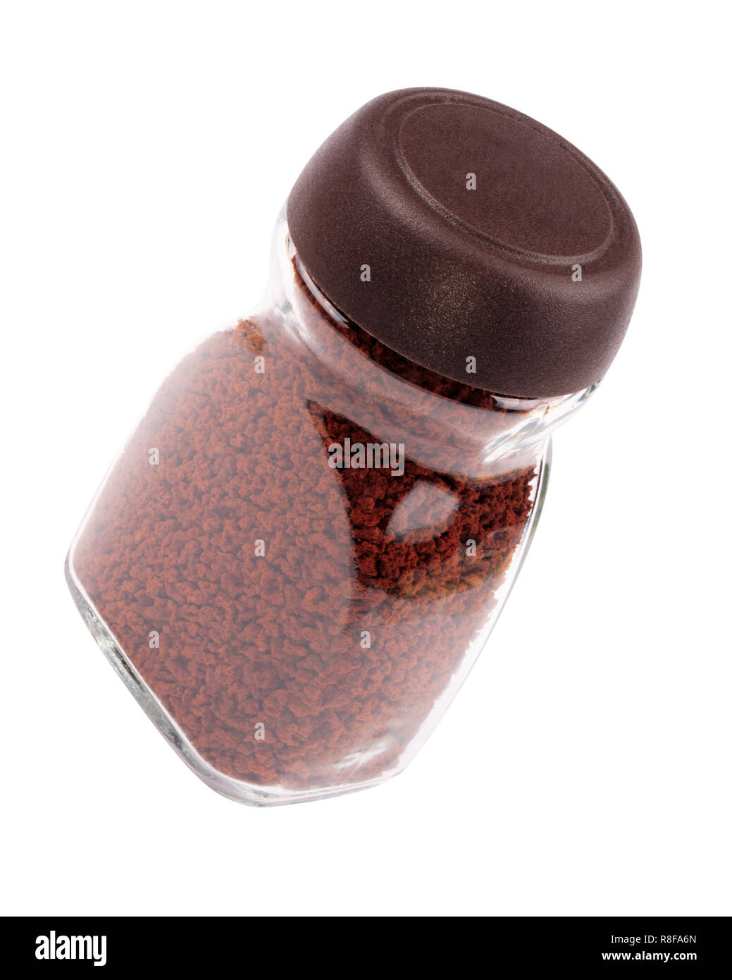 Jar of Instant Coffee Isolated Stock Photo - Alamy