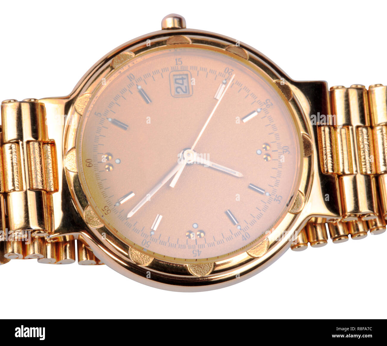 gold plated watches isolated Stock Photo - Alamy