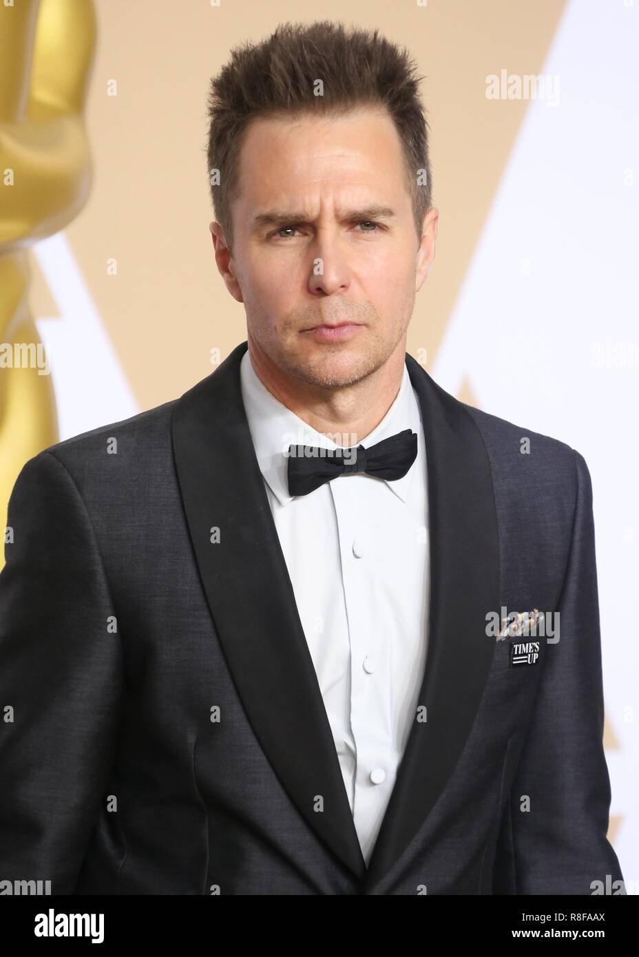 HOLLYWOOD, LOS ANGELES, CA, USA - MARCH 04: Sam Rockwell in the press ...
