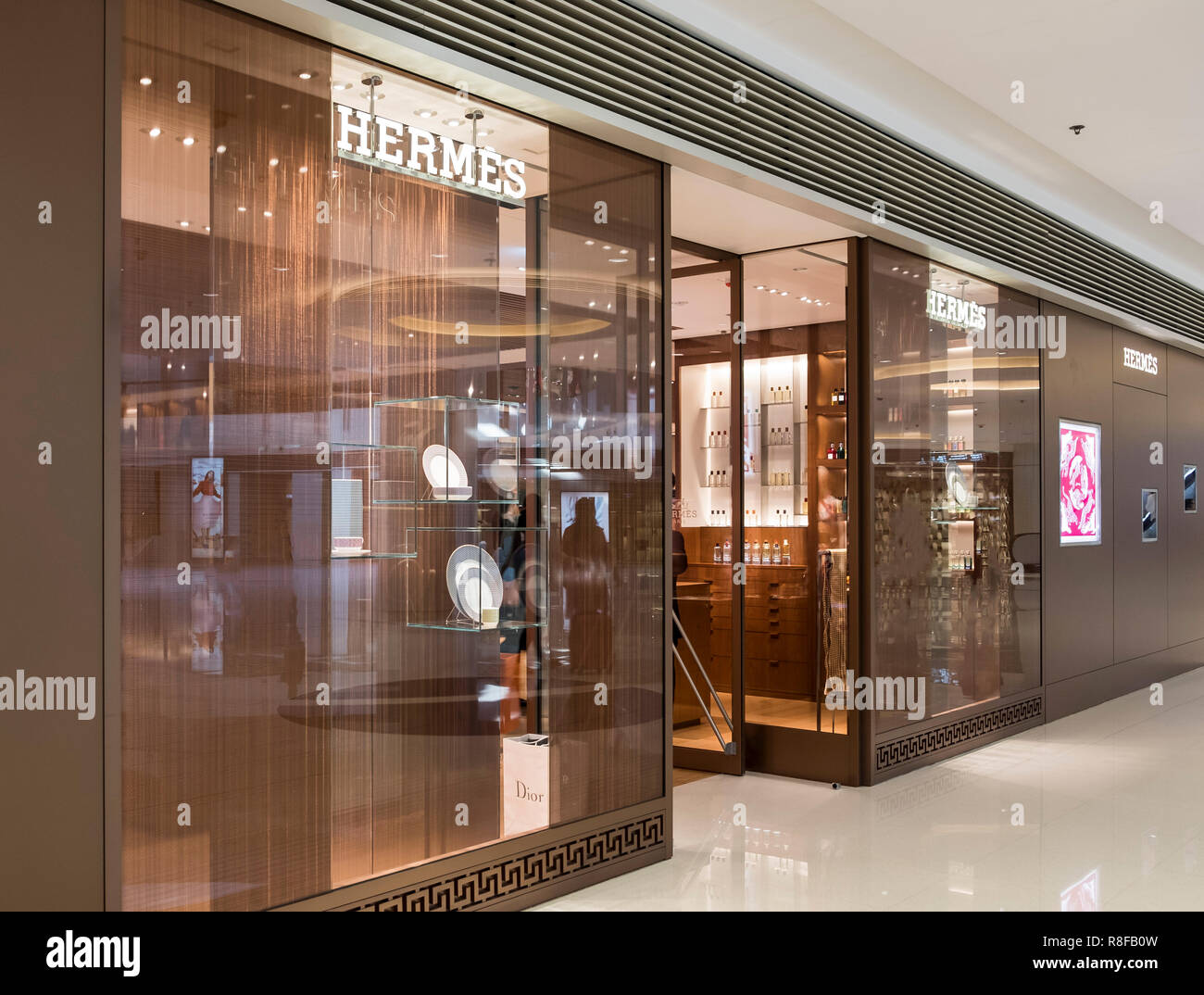Hong Kong, April 7, 2019: Hermes store in Hong Kong Stock Photo - Alamy