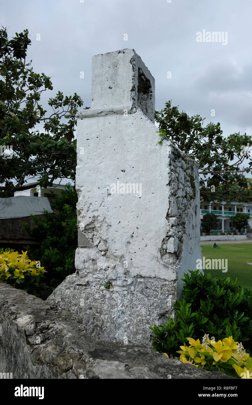 An old Spanish lamp post located in Mahatao municipality in Batan the ...